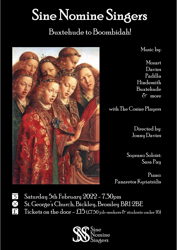 Sine Nomine Singers – Singing beautiful and challenging music from the ...